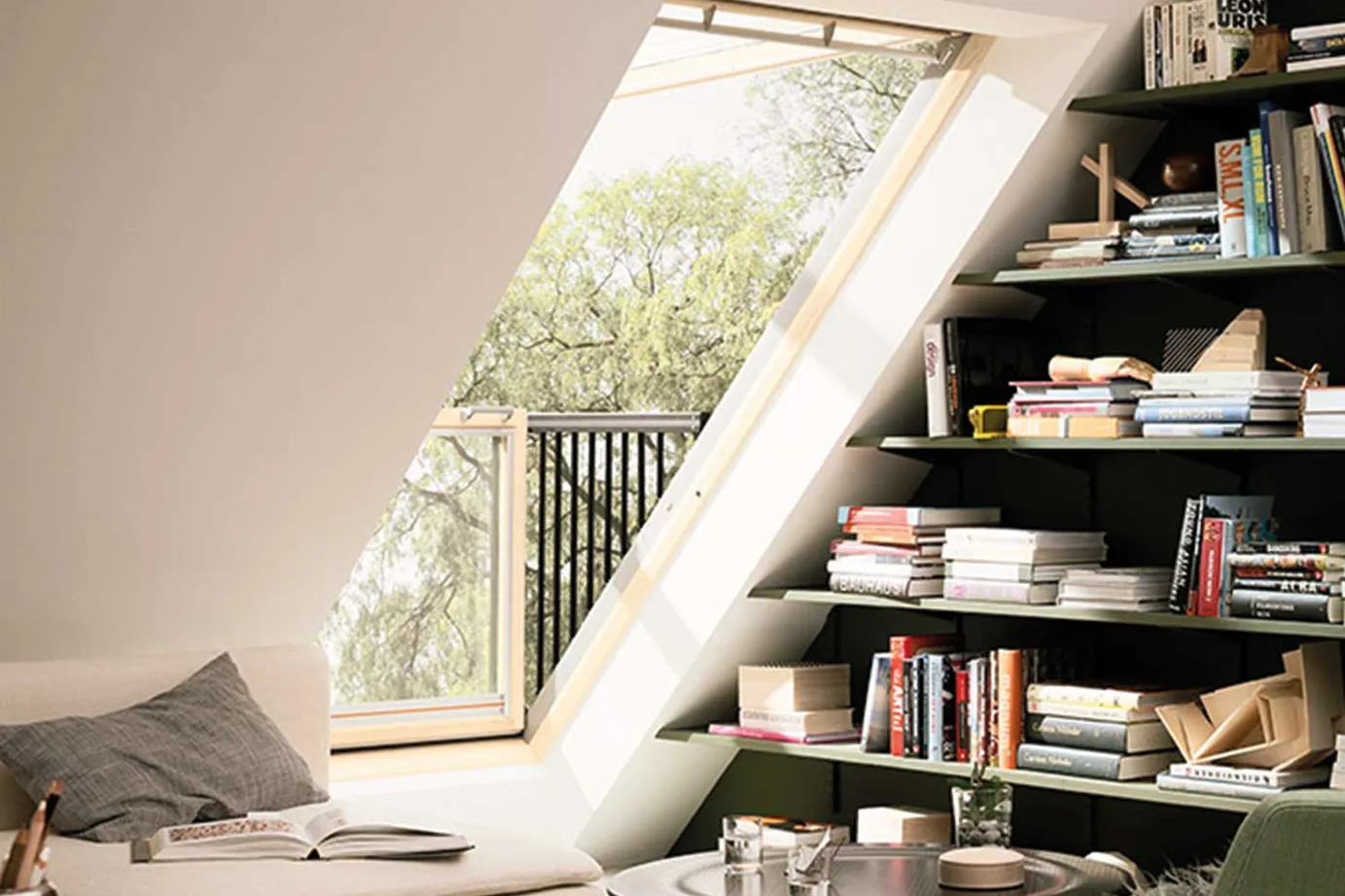 This amazing window turns into a balcony! | Home Beautiful