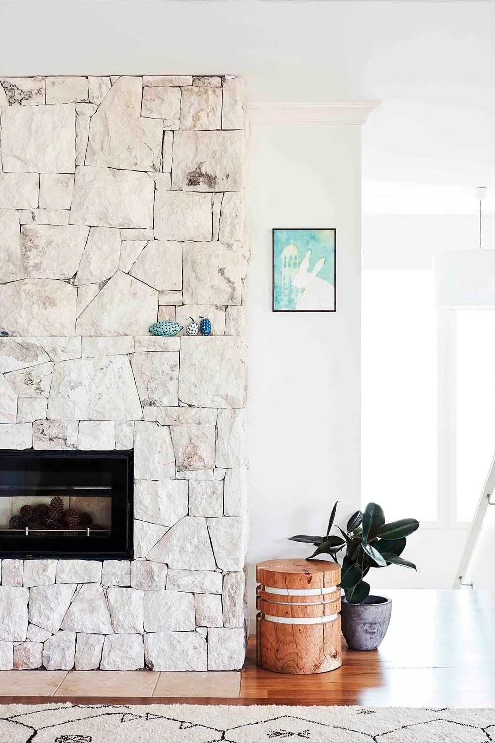 9 Natural Stone Fireplace Ideas to Banish Winter Chill