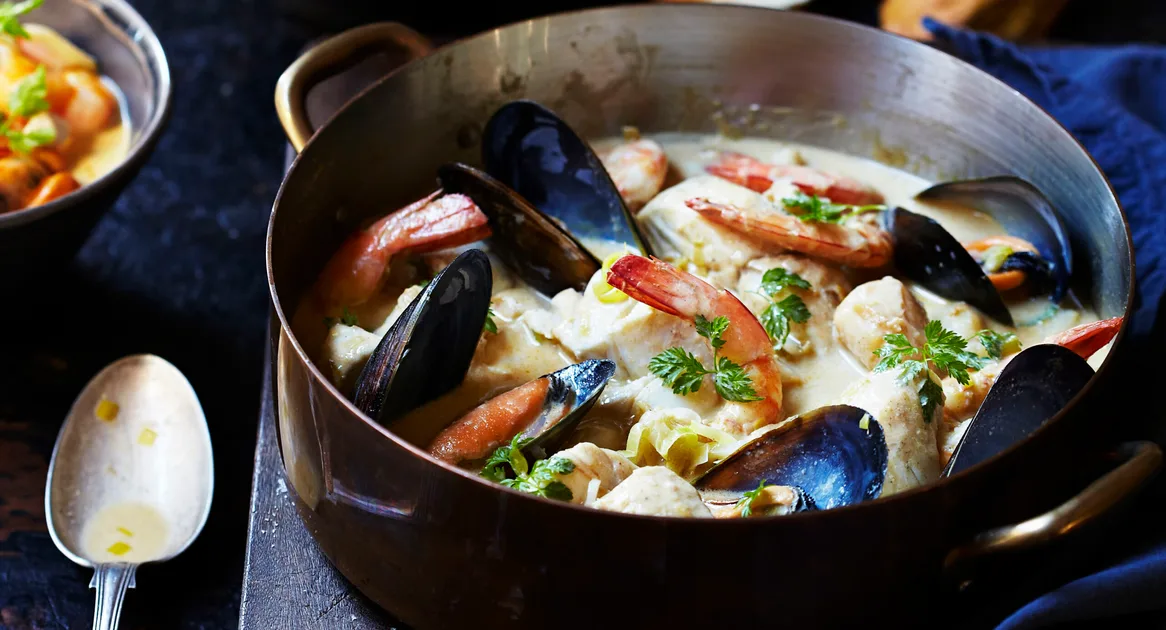 Marmite Dieppoise (Normandy fish stew) Recipe | Home Beautiful