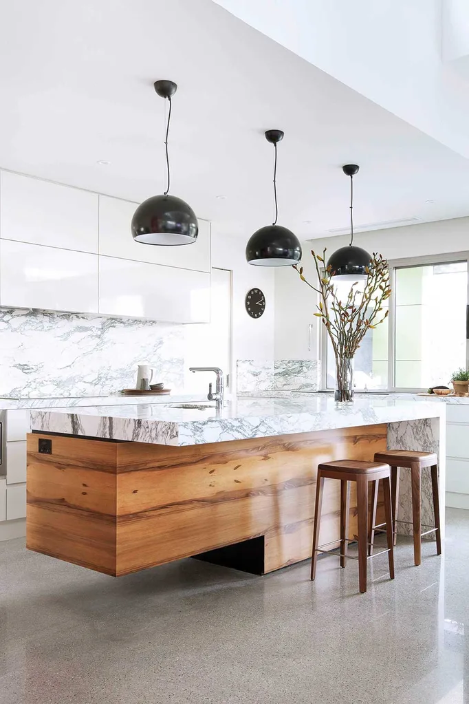 8 new trends to try on your kitchen island | Home Beautiful