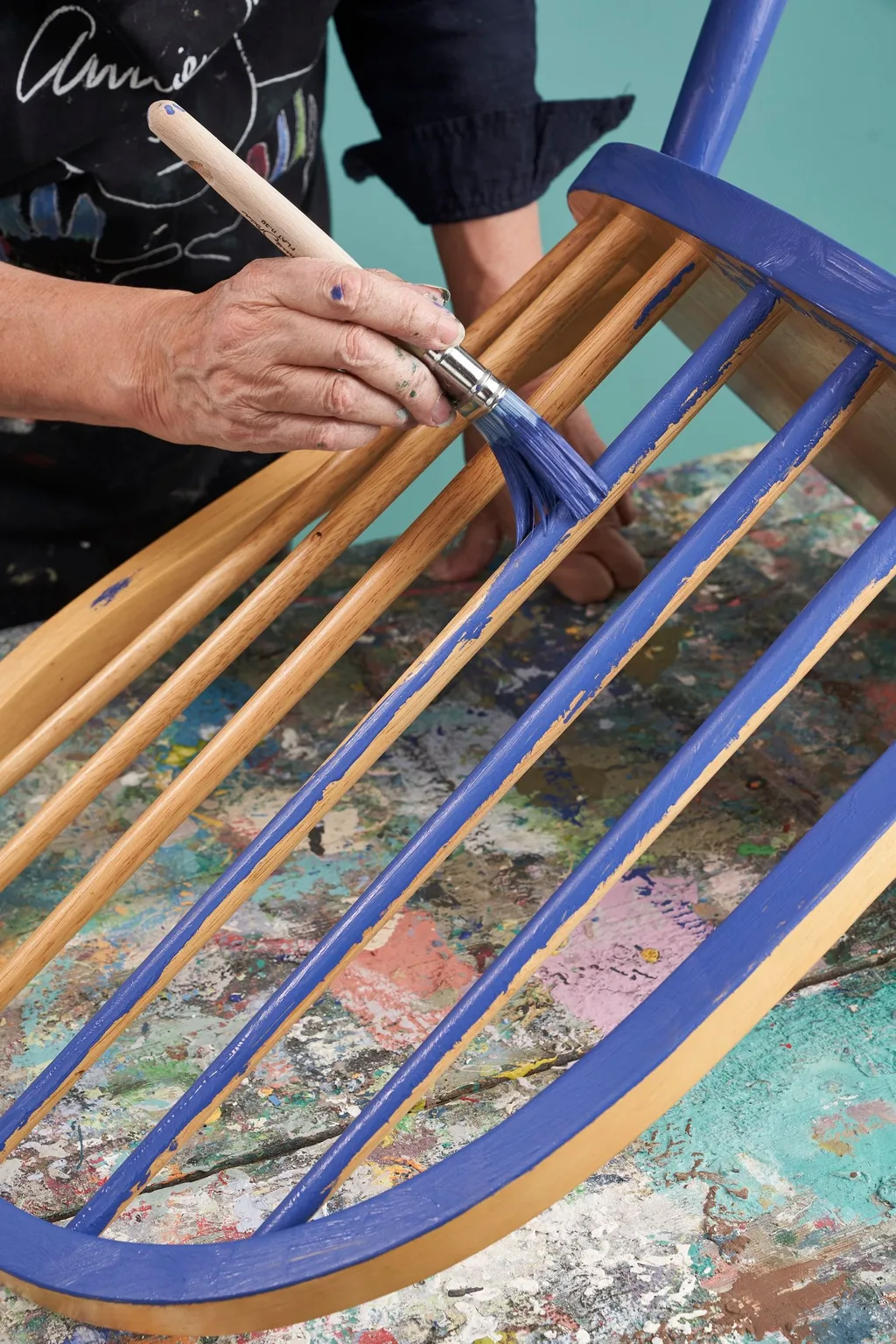 Annie Sloan’s Amazing Hack: Colour-Dipped Chairs