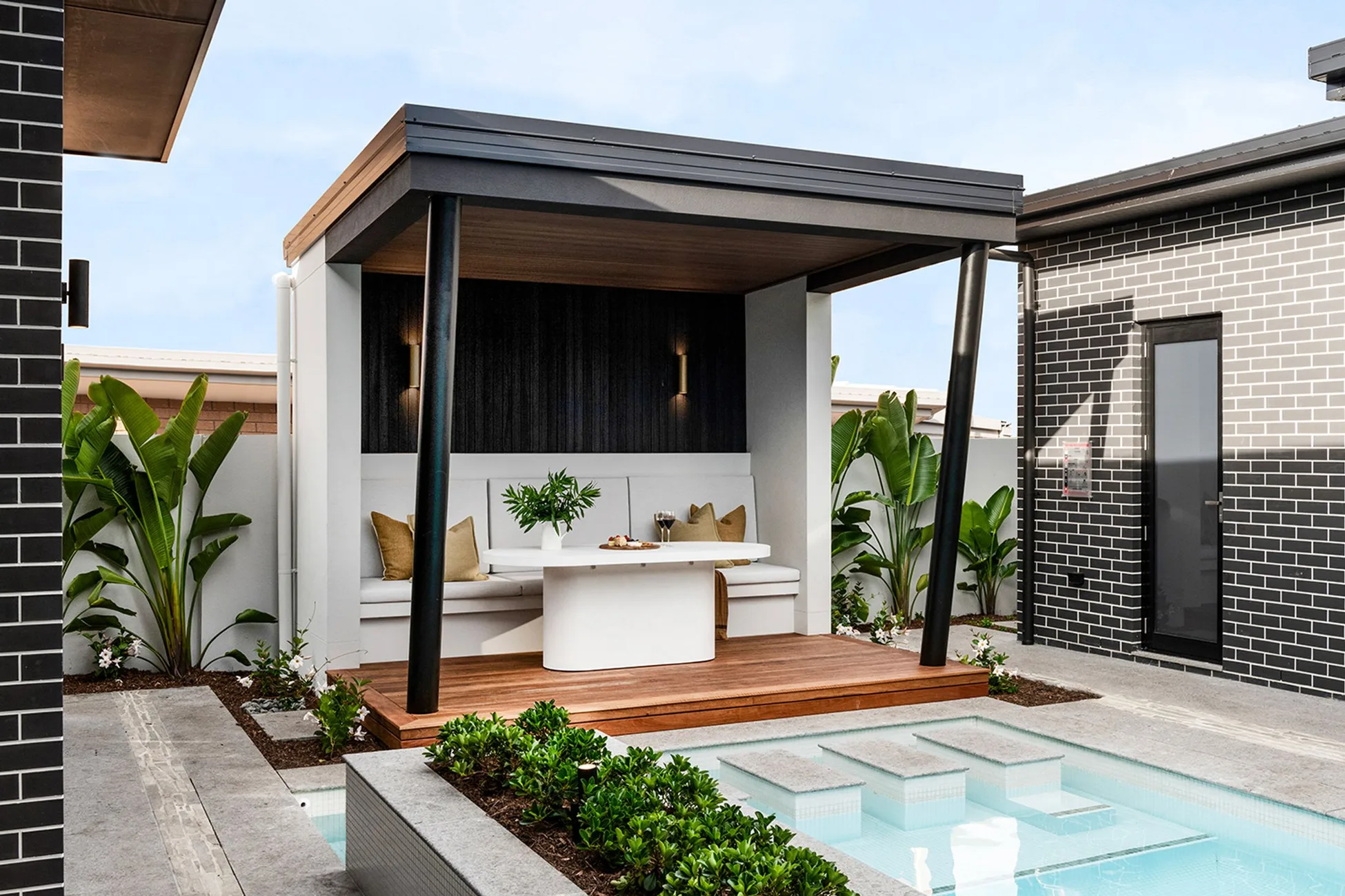 Alisa & Lysandra’s Dream Pool Cabana Design