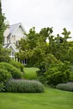 An elegant garden perfect for a century-old home