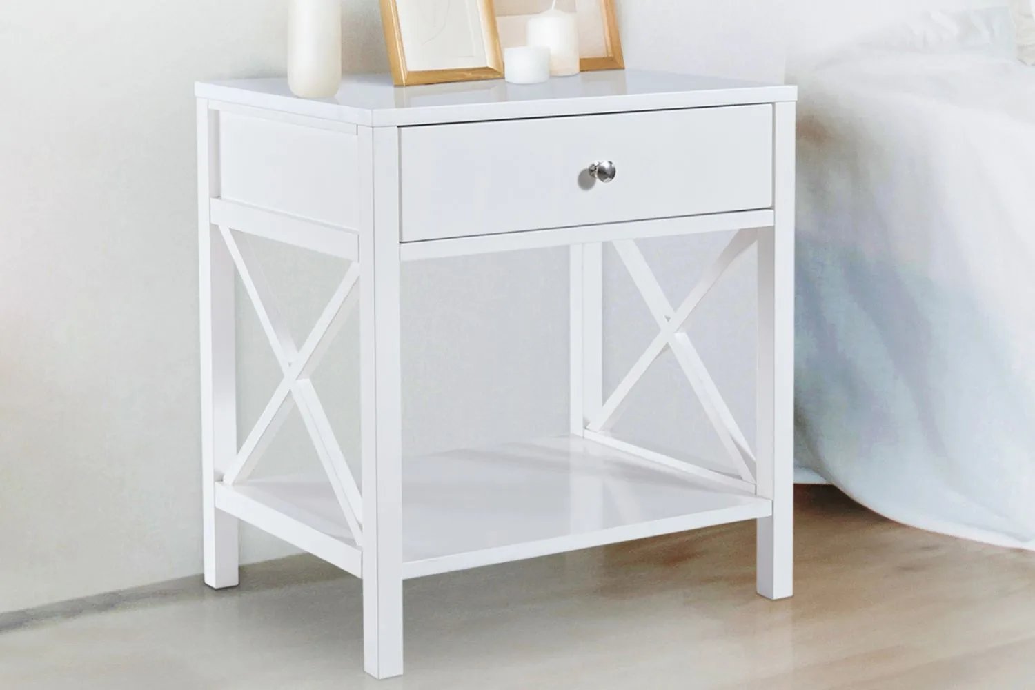 7 Hamptons-style bedside tables to inspire your bedroom