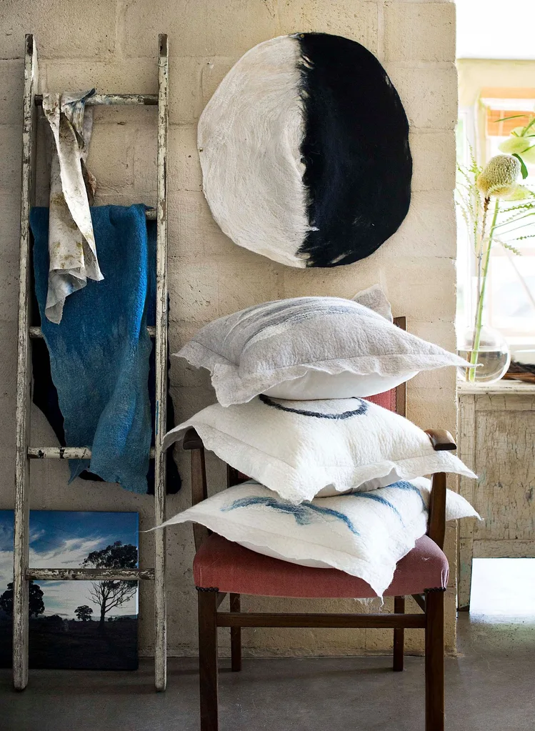 Wool artist Grace Wood's tactile world | Home Beautiful