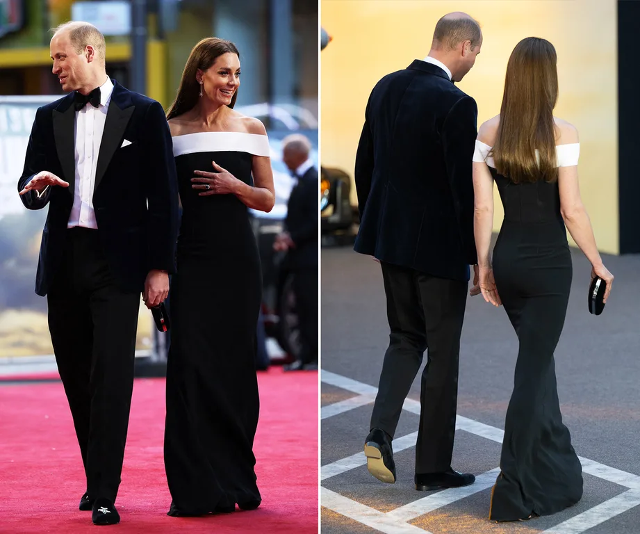 Catherine Steals Spotlight in Figure-Hugging Gown
