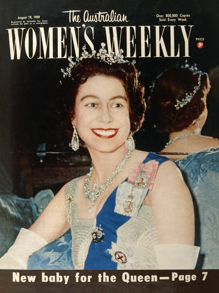 Queen Elizabeth II on Women's Weekly Covers