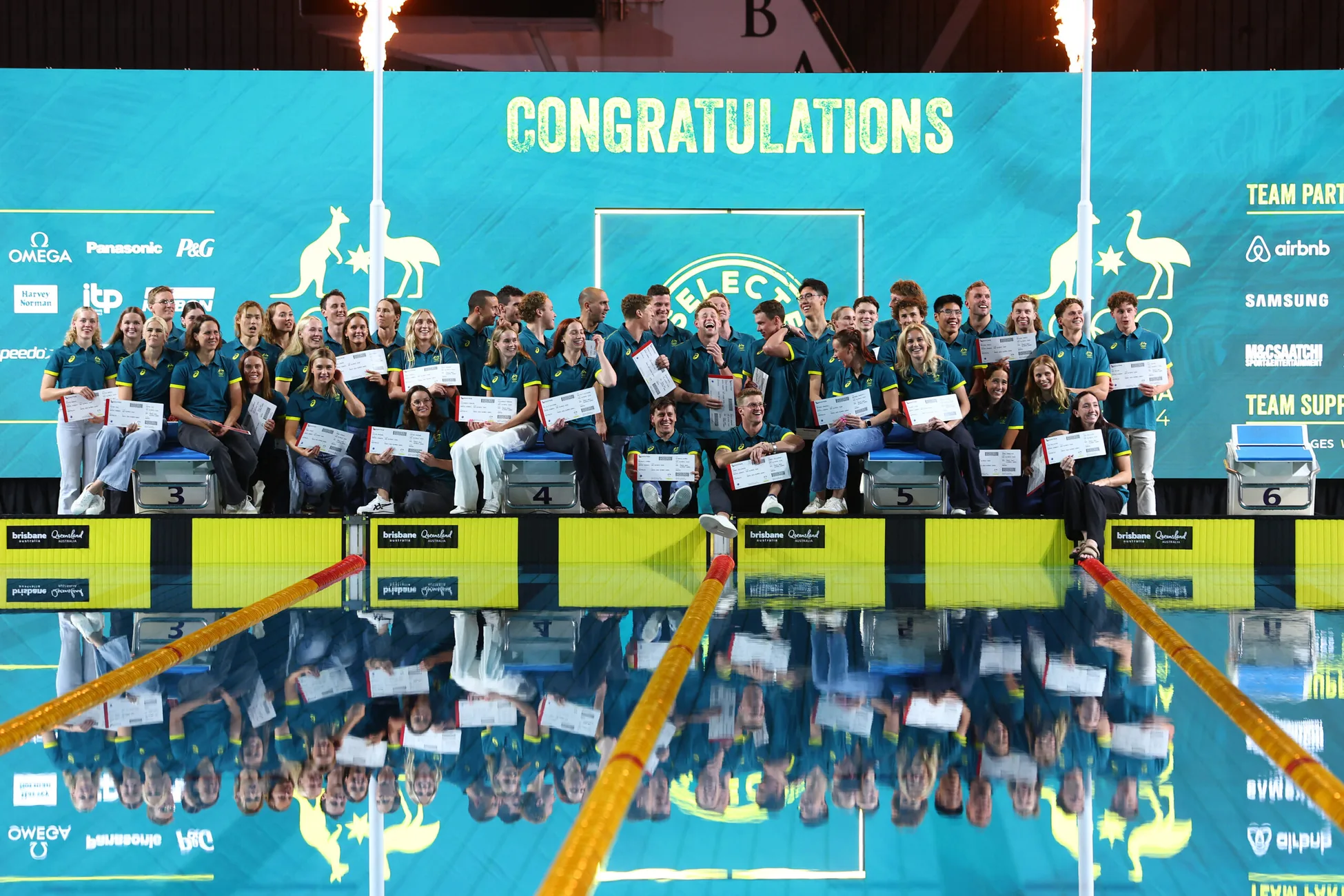 The Australian Swimming Team for Paris 2024 Olympics | AWW