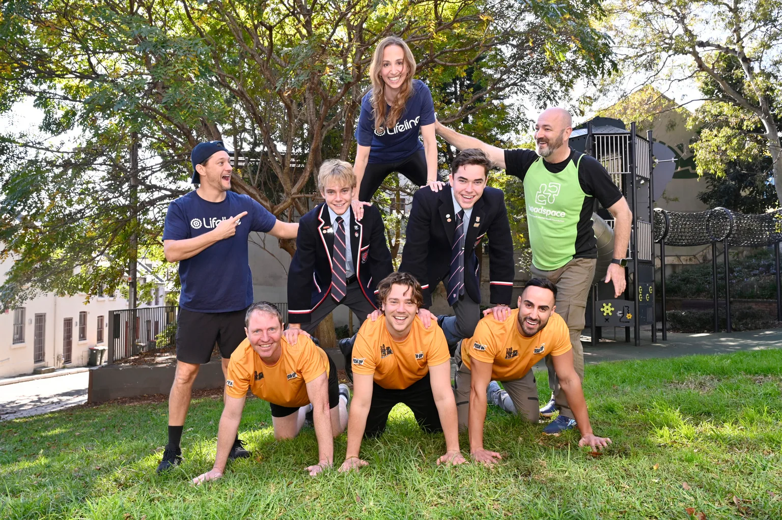 Aussies Take on Push-Up Challenge for Mental Health