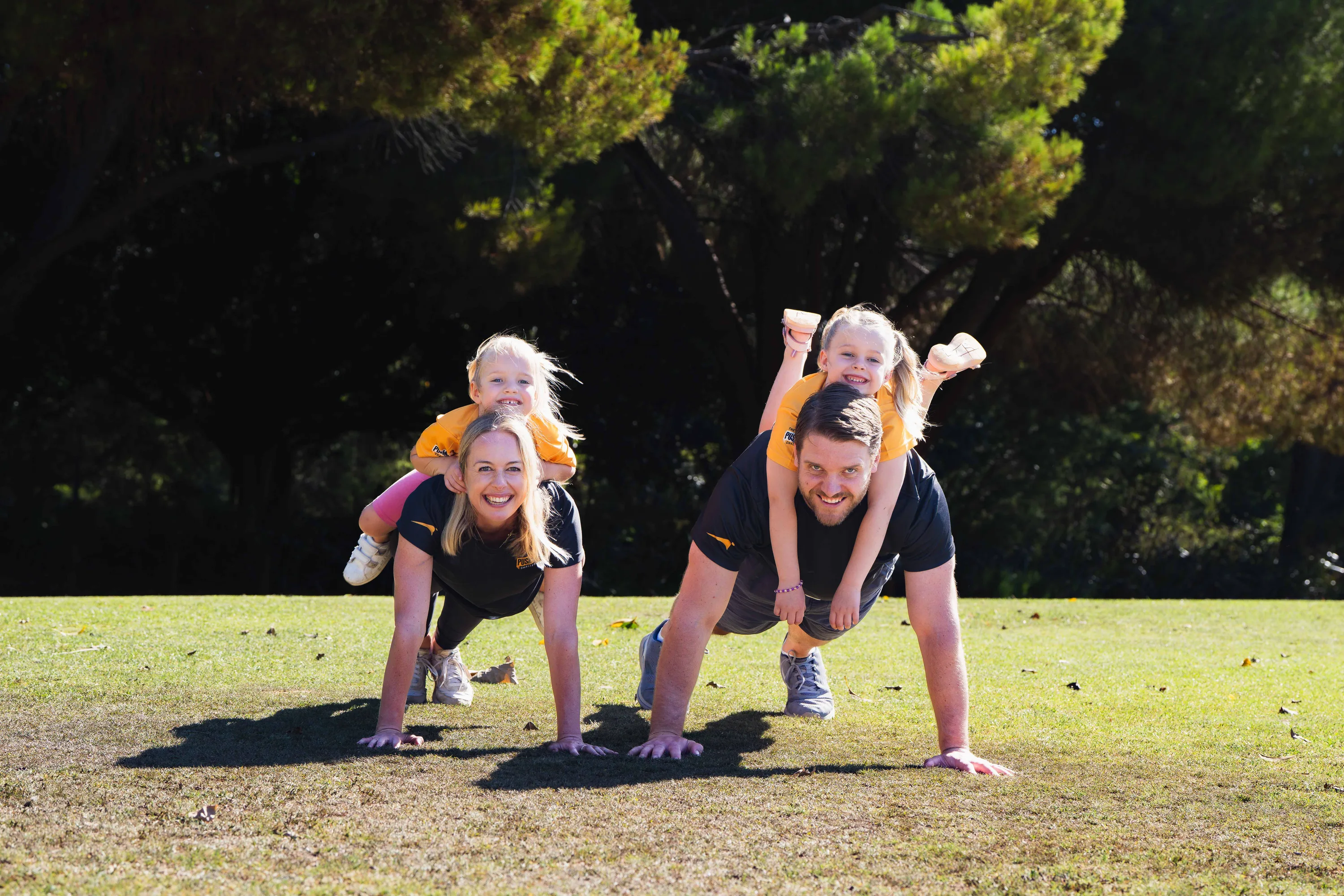 Aussies Take on Push-Up Challenge for Mental Health