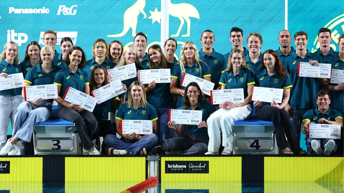 The Australian Swimming Team for Paris 2024 Olympics | AWW