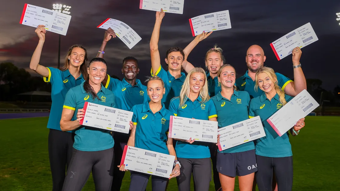 The Australian Athletics Team for Paris 2024 Olympics | AWW