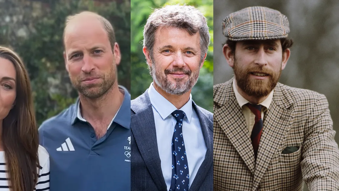 Royals with beards: From Charles to William to Frederik | AWW