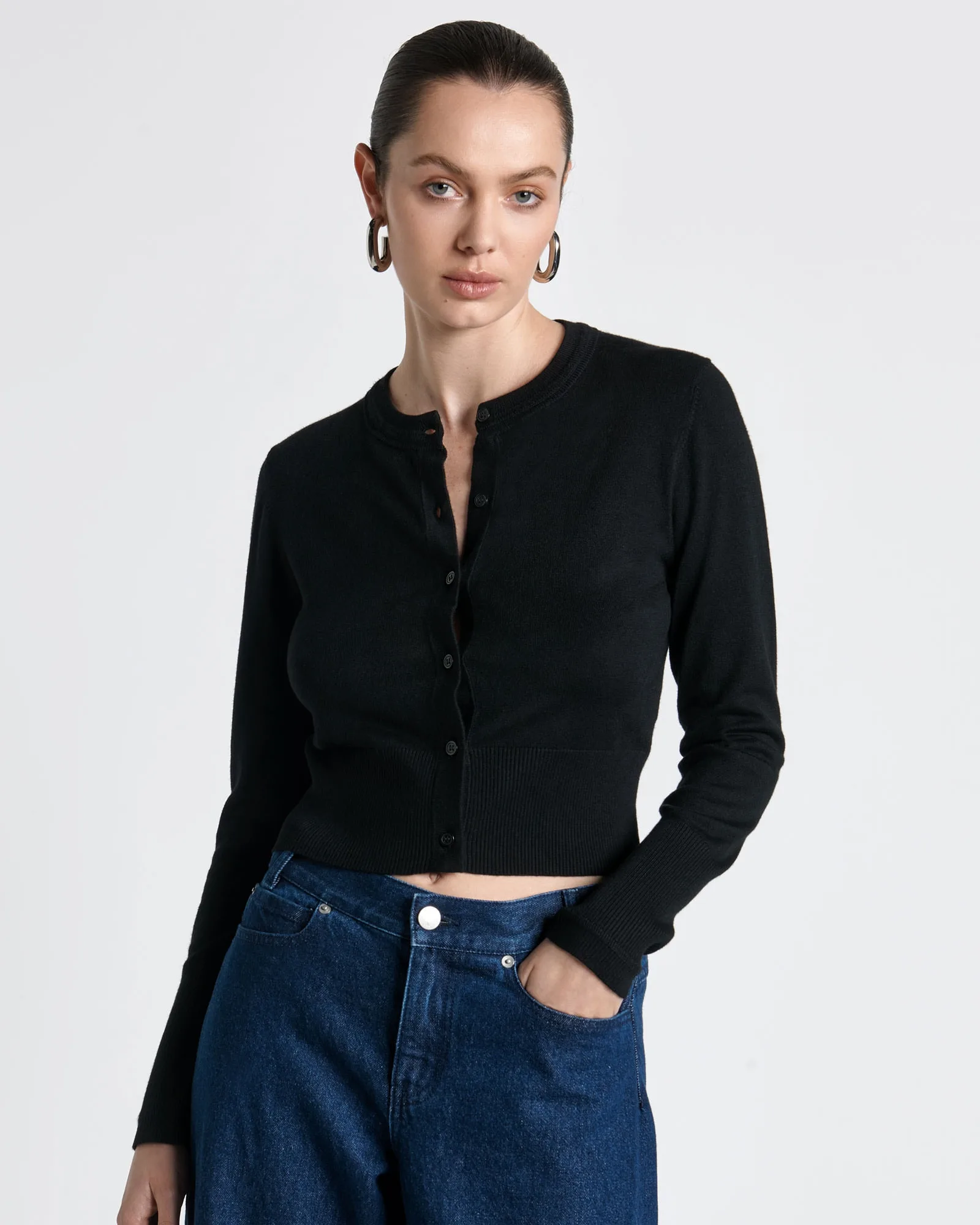 6 chic black cardigans to shop | AWW