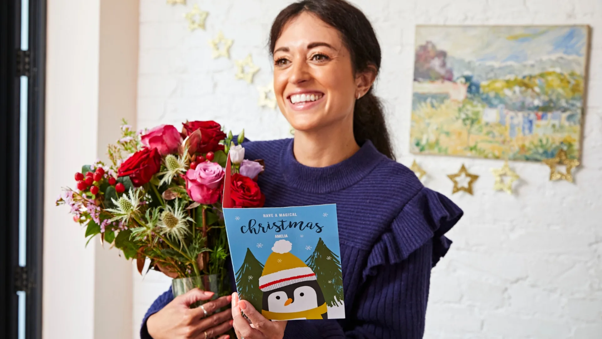 Personalised cards will be the star of the show this Christmas