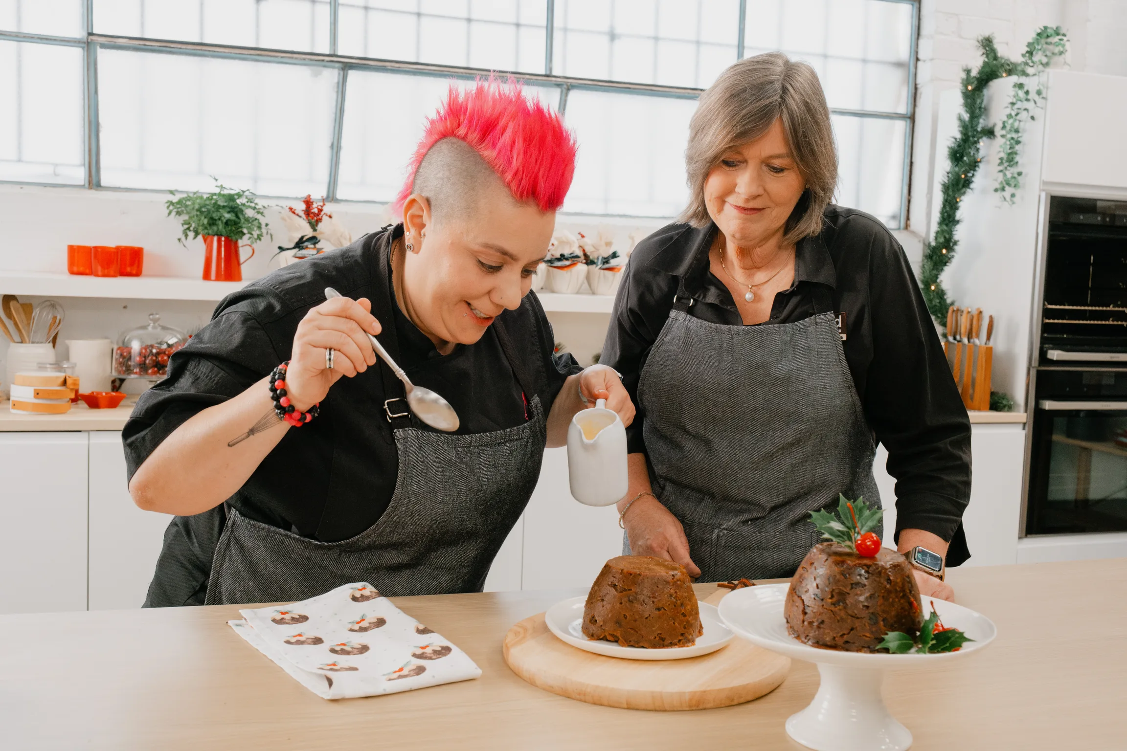Pastry chef Anna Polyviou is serving up an Aussie twist on Christmas ...