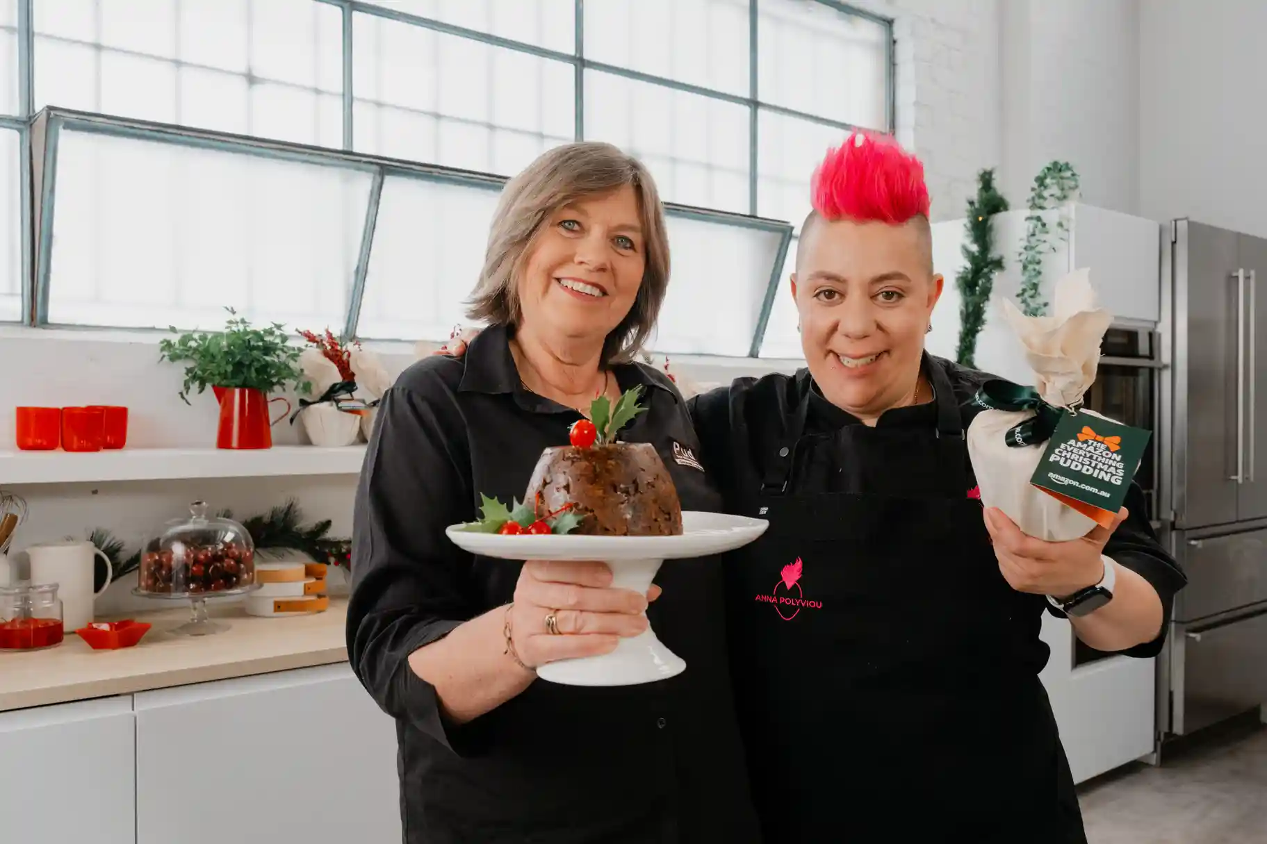 Pastry chef Anna Polyviou is serving up an Aussie twist on Christmas ...