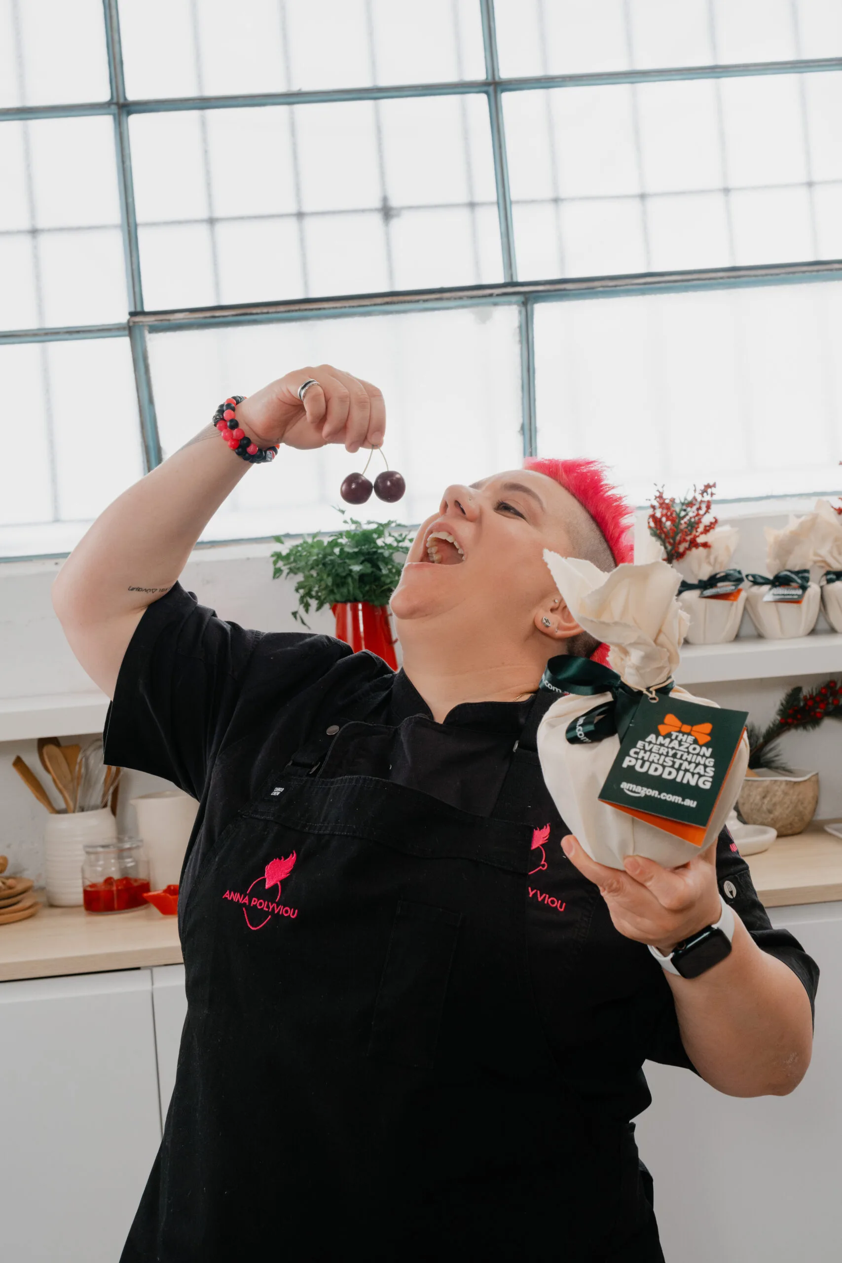 Pastry chef Anna Polyviou is serving up an Aussie twist on Christmas ...