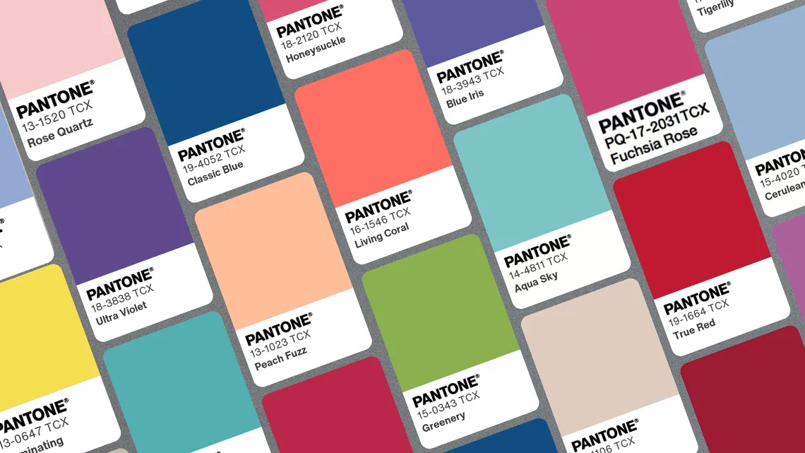 Every single Pantone Colour of the Year | AWW