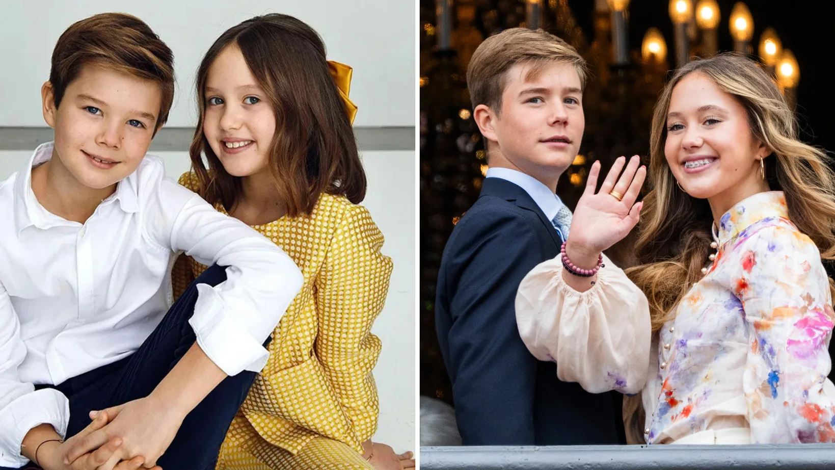 Prince Vincent and Princess Josephine: The royal twins | AWW