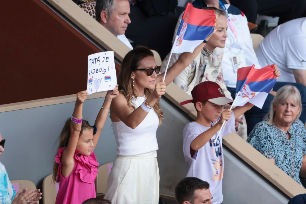 Meet Novak Djokovic's wife & children - The Australian Women's Weekly