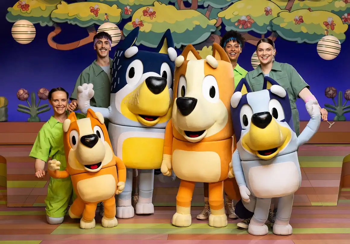 Bluey's Big Play theatre show is coming to screens in April - The ...