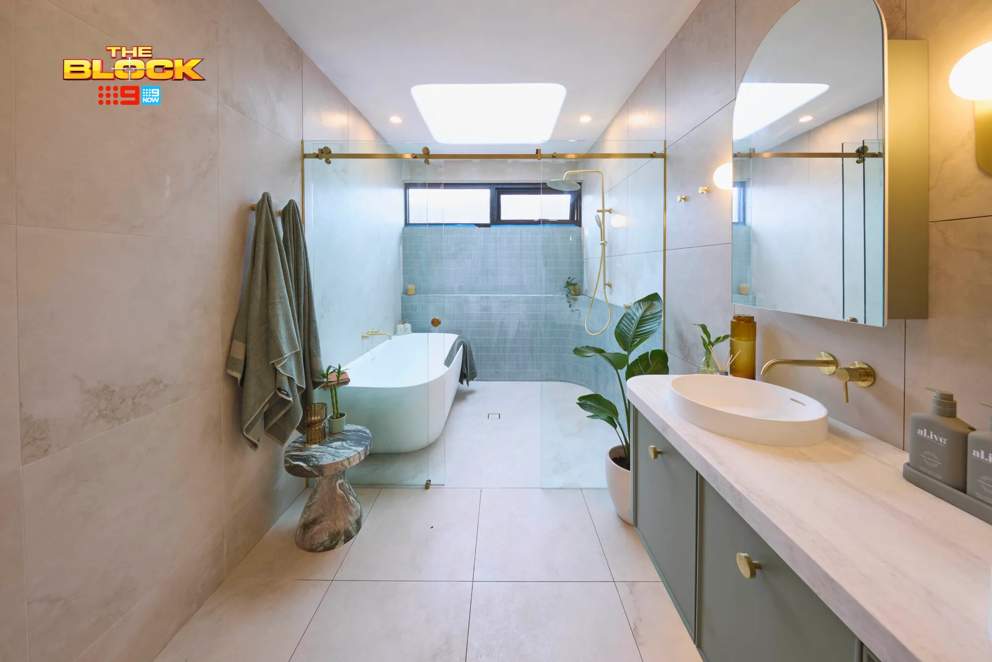 The Block 2025: Bathroom Room Reveal - The Australian Women's Weekly