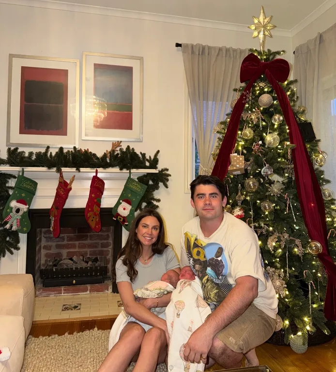 Meet Sarah Todd and Declan Cleary's twin baby girls - The Australian ...