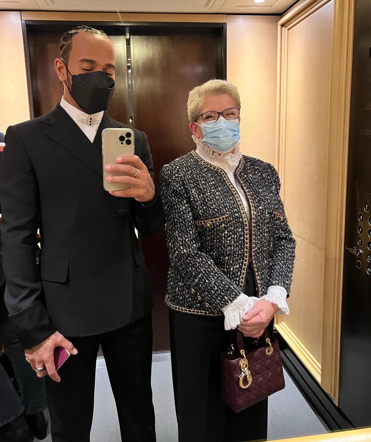 The sweetest moments with F1 star Lewis Hamilton and his mum - The ...
