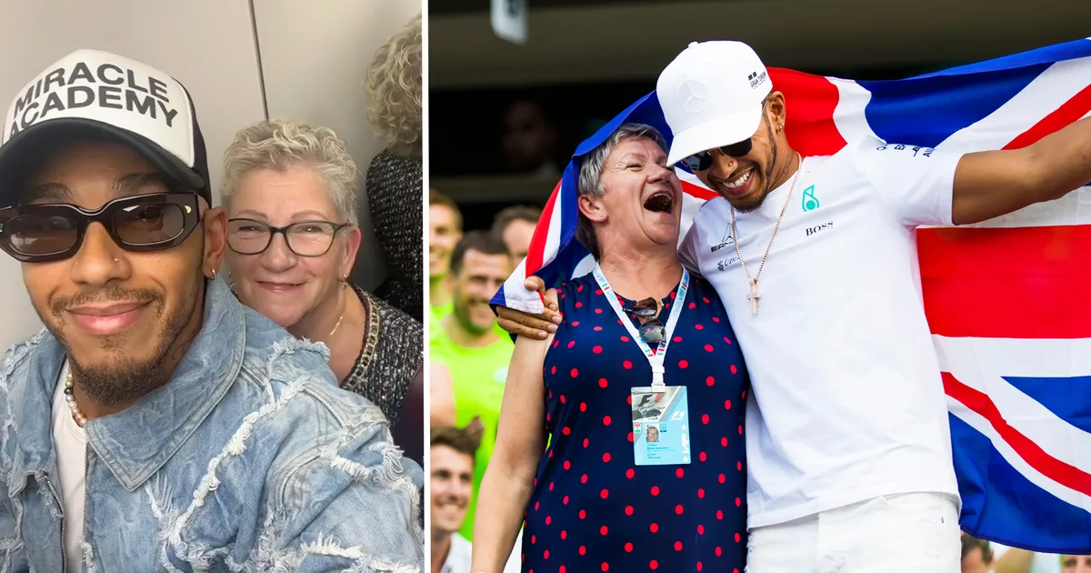 The sweetest moments with F1 star Lewis Hamilton and his mum - The ...