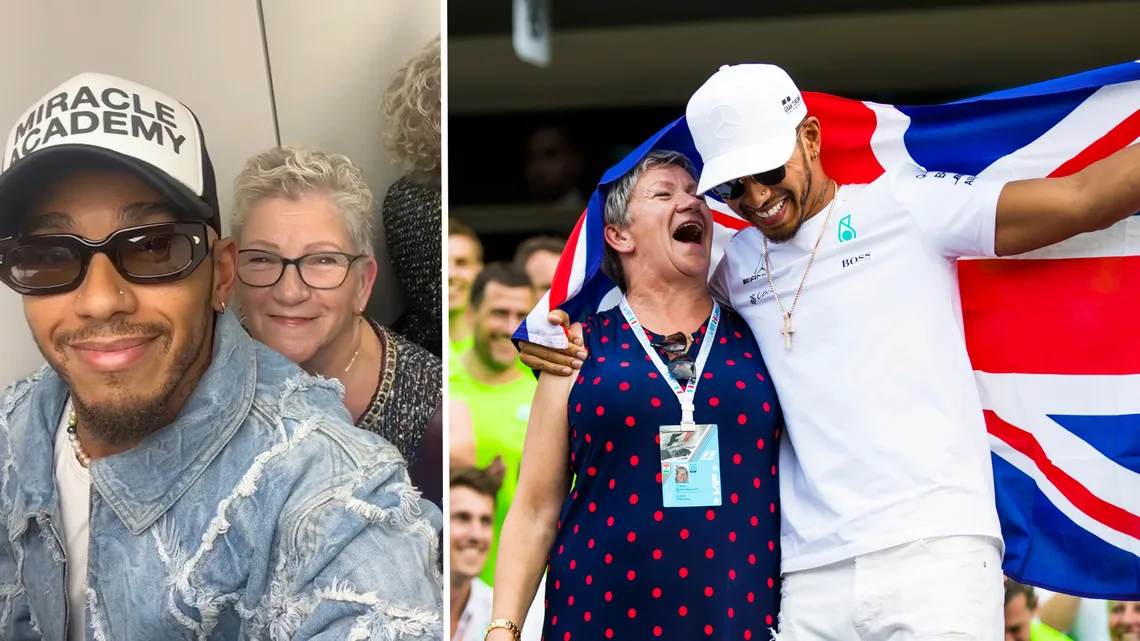 The sweetest moments with F1 star Lewis Hamilton and his mum - The ...