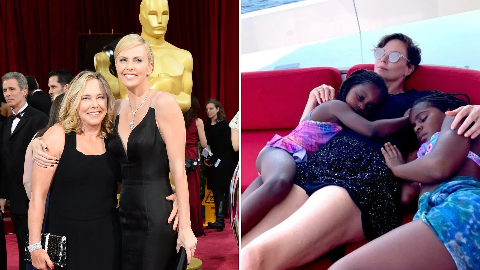 Charlize Theron's family: Inside the Oscar winner's close bond with her ...