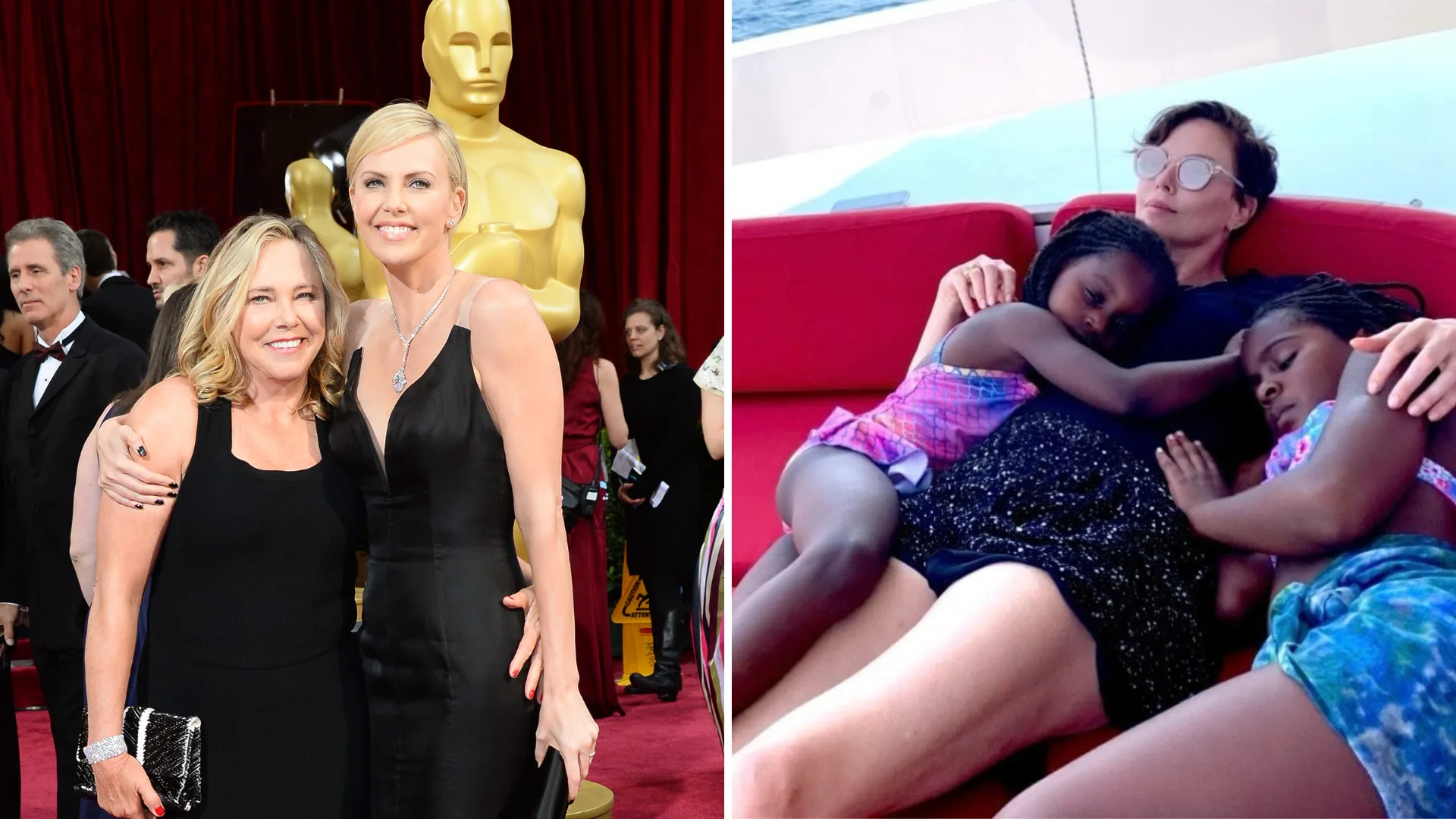 Charlize Theron's family: Inside the Oscar winner's close bond with her ...