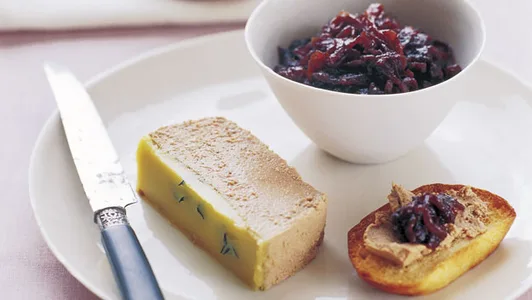 Duck liver parfait with red onion jam | Women's Weekly Food