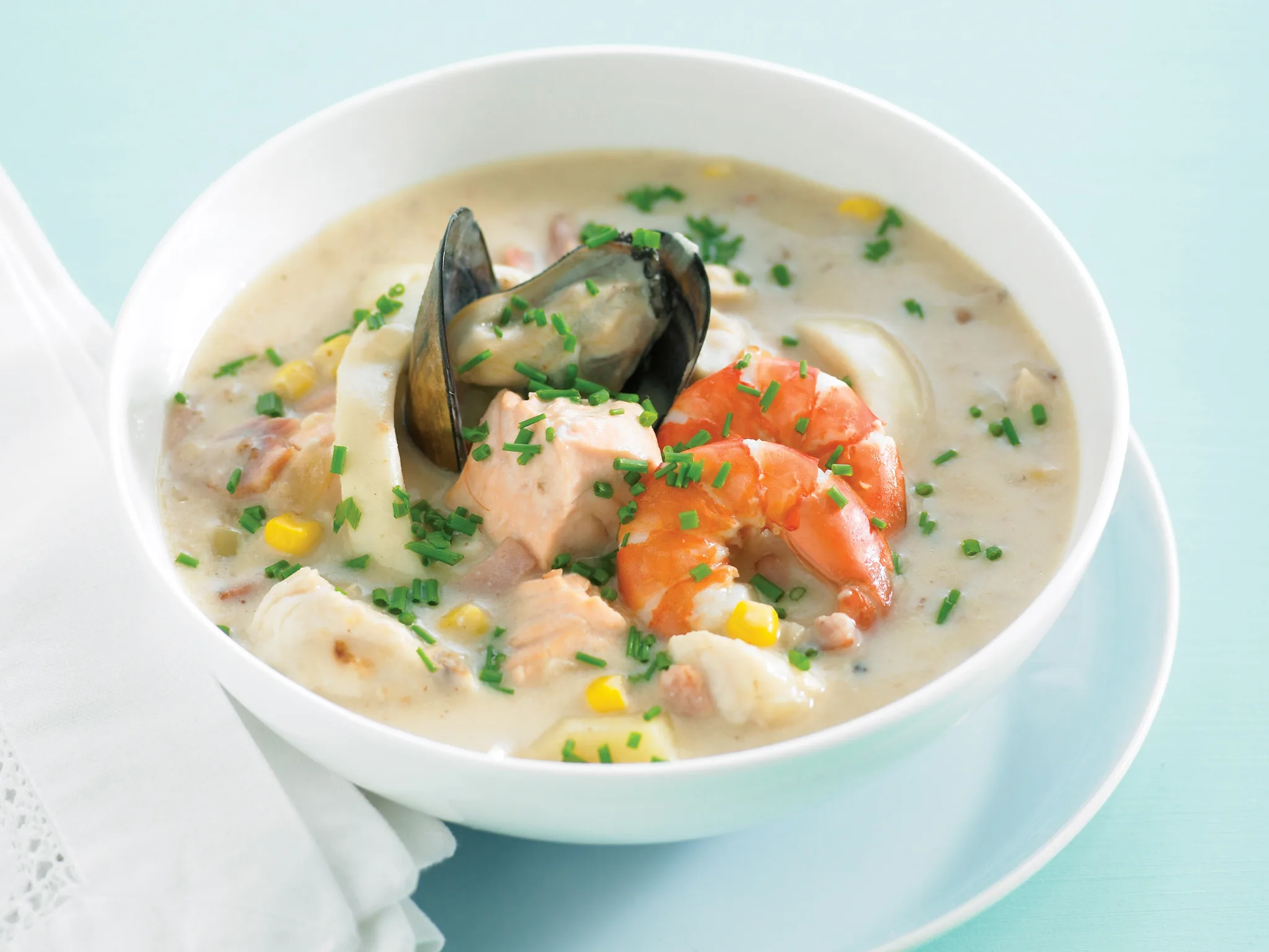 Seafood chowder | Women's Weekly Food