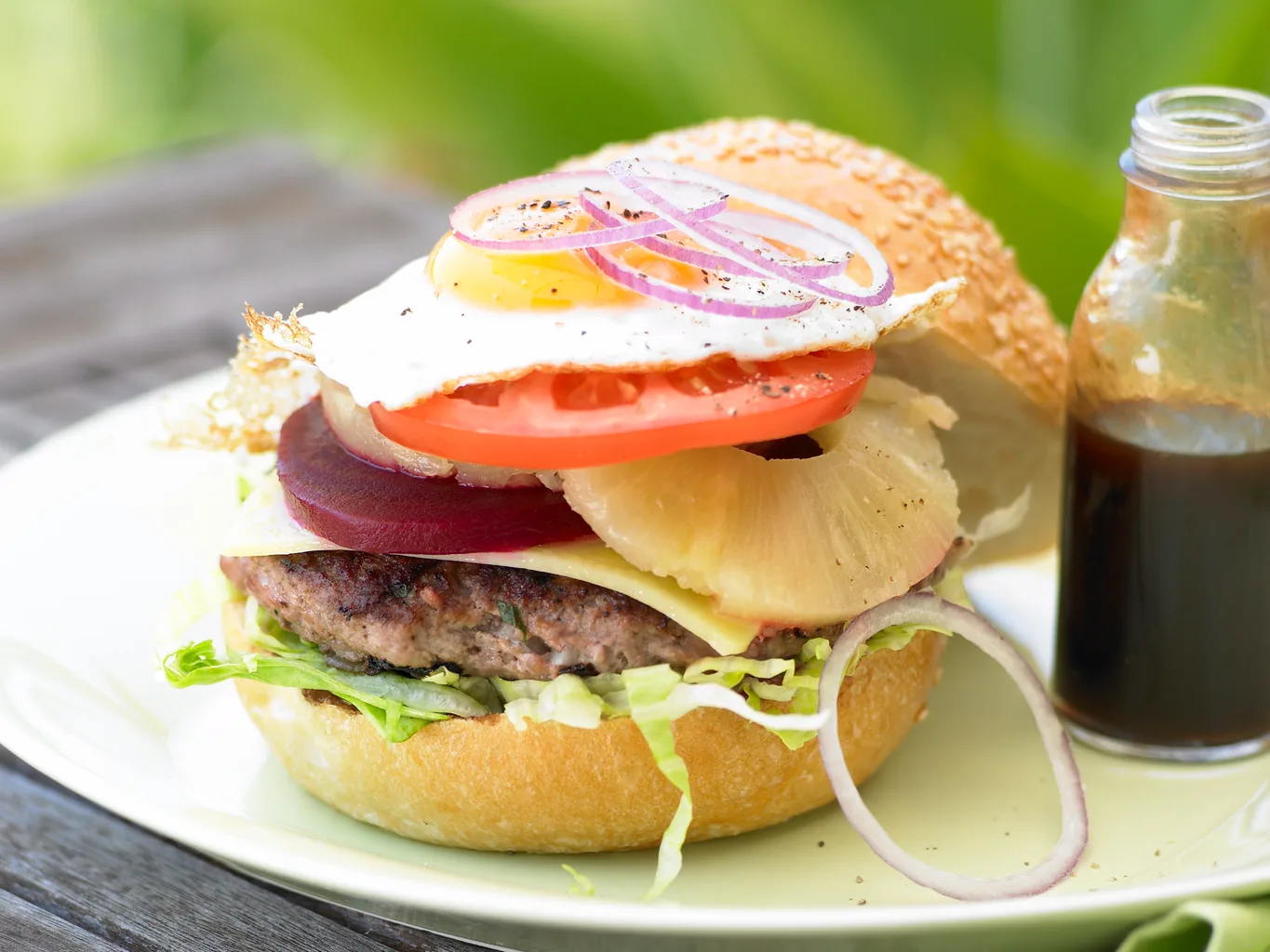 Aussie burger with the lot | Women's Weekly Food