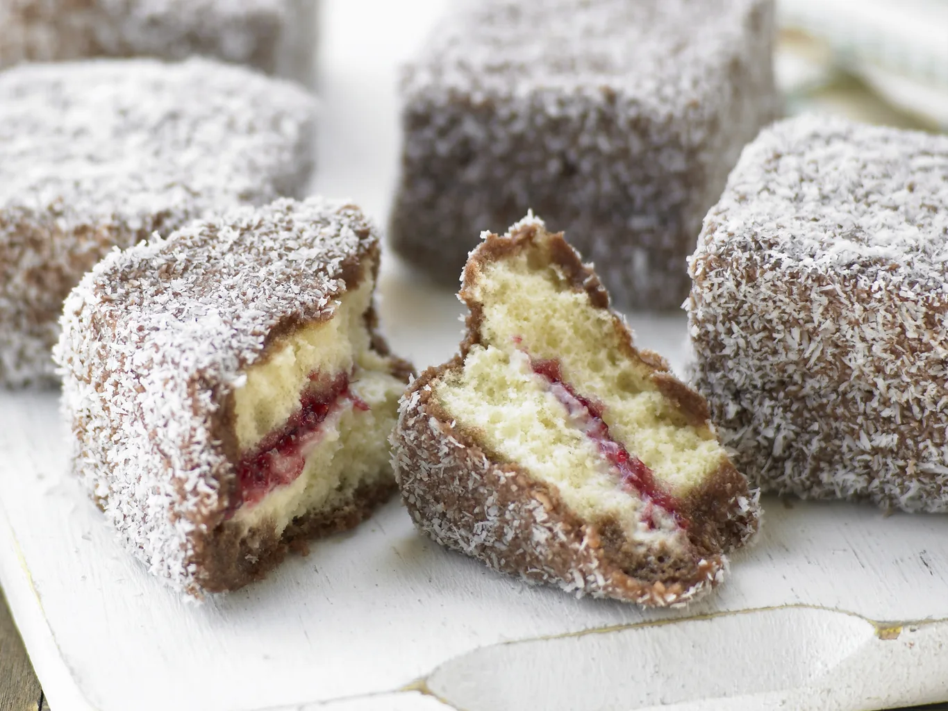 Jam and cream filled lamingtons | Women's Weekly Food