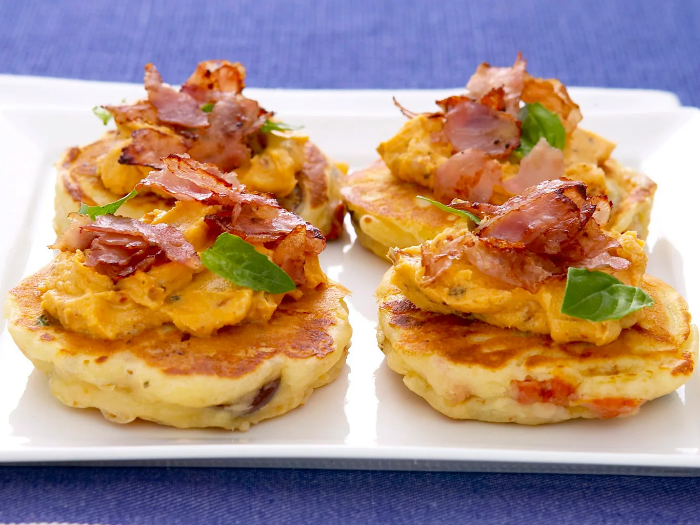 Mini savoury pikelets | Women's Weekly Food