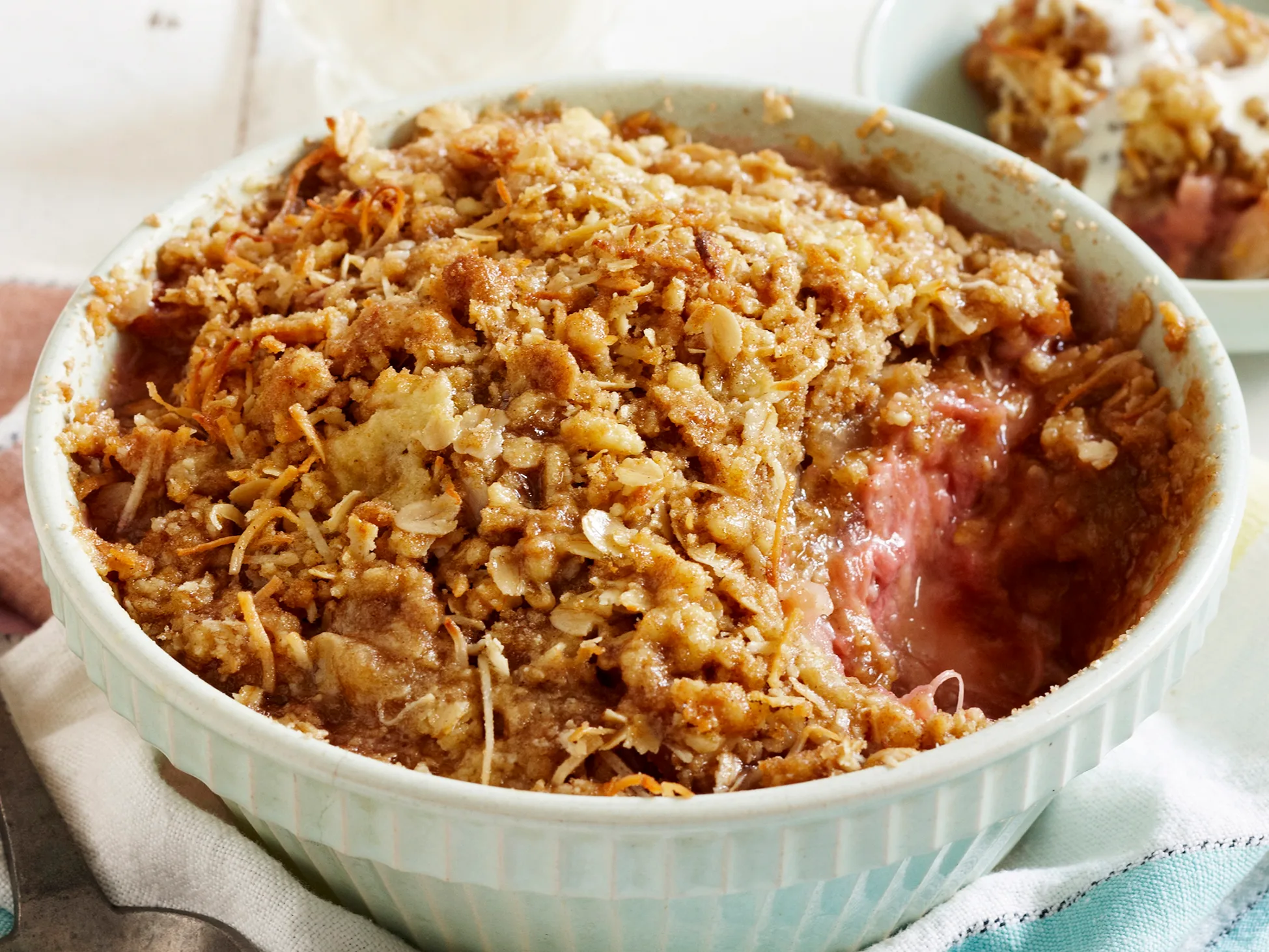 Apple and rhubarb crumble | Women's Weekly Food