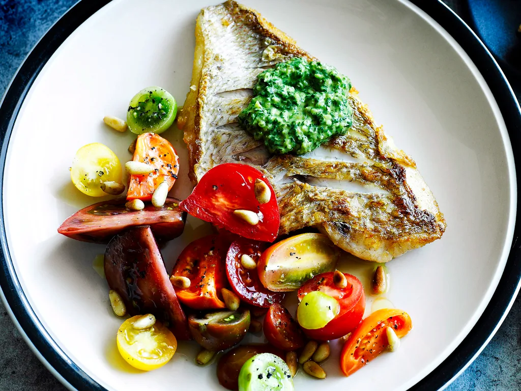 Grilled fish with salsa verde | Women's Weekly Food