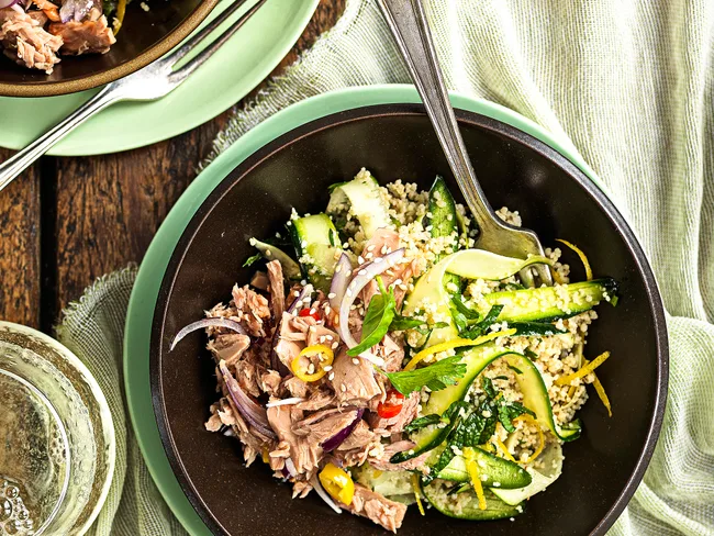 Lemon tuna couscous salad | Women's Weekly Food