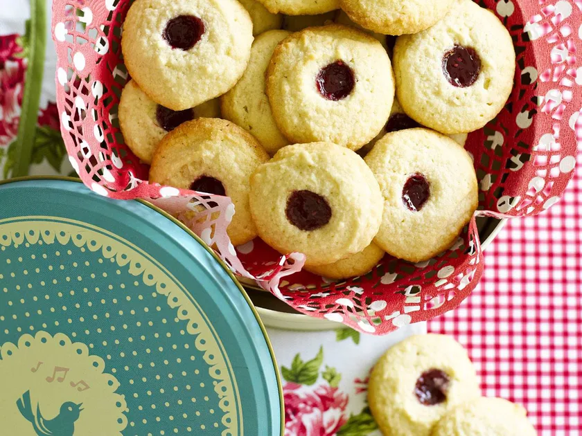 Almond and raspberry jam drops | Women's Weekly Food