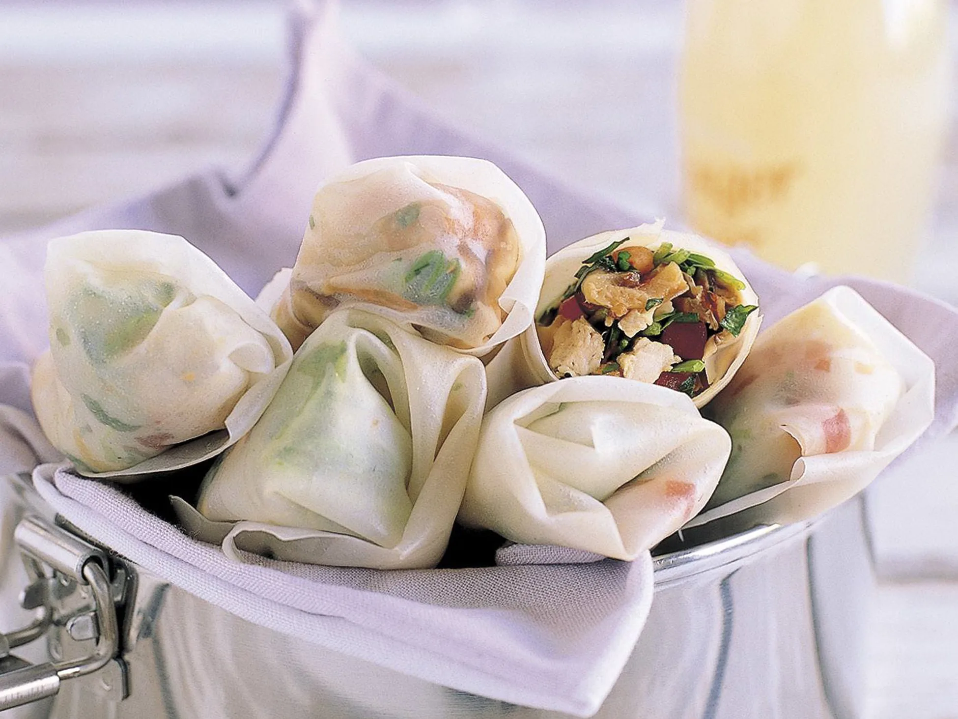 Teriyaki Chicken Rice Paper Rolls Womens Weekly Food