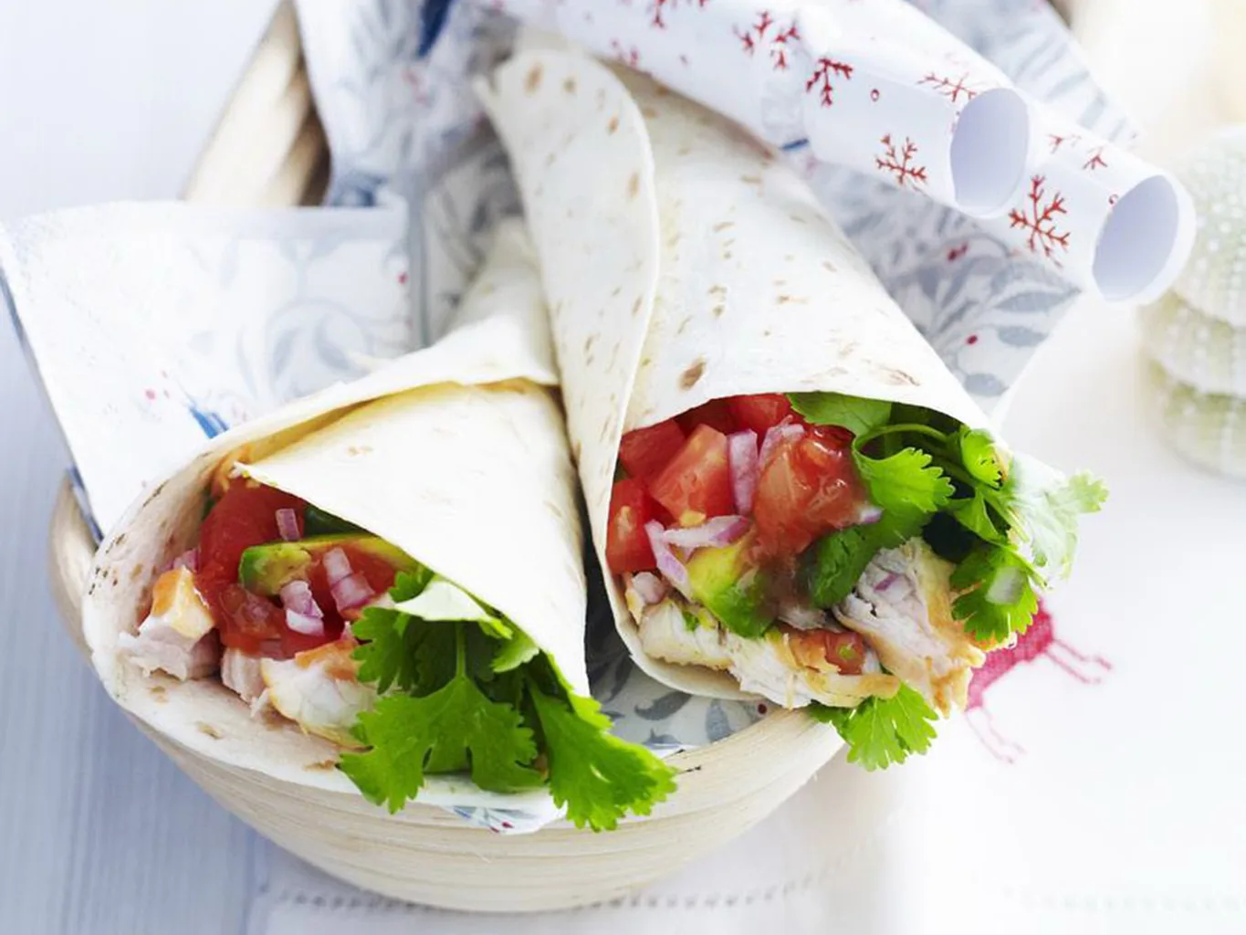 Chicken wraps | Women's Weekly Food