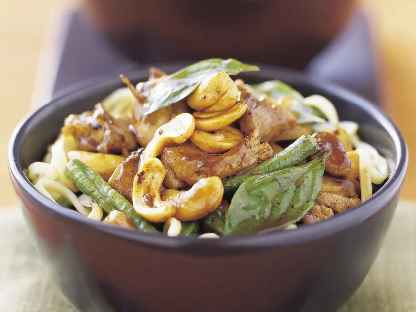 Chicken and Snake Beans with Holy Basil