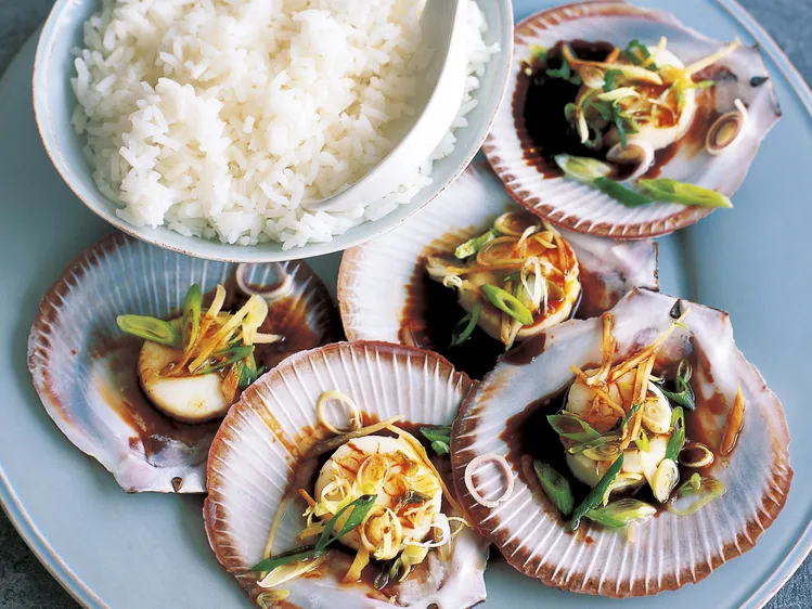 Steamed sesame scallops | Women's Weekly Food