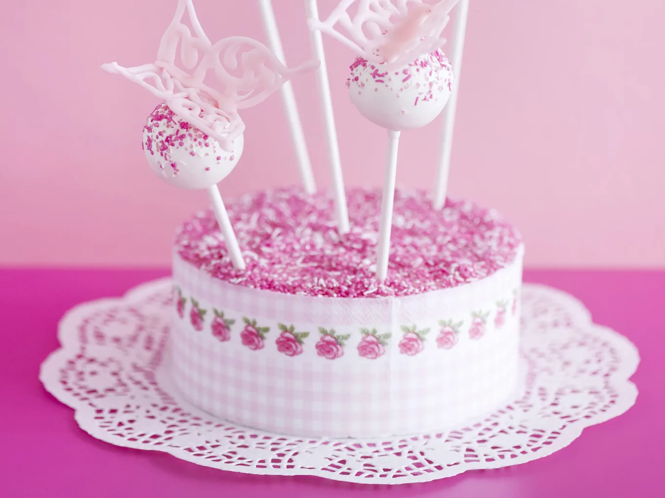 Pretty pink butterflies | Women's Weekly Food