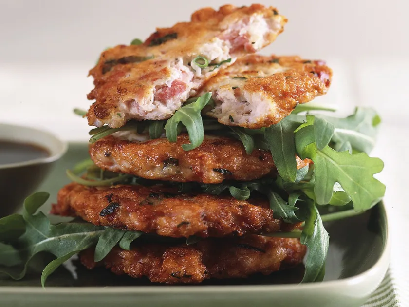Chicken and ham patties | Women's Weekly Food