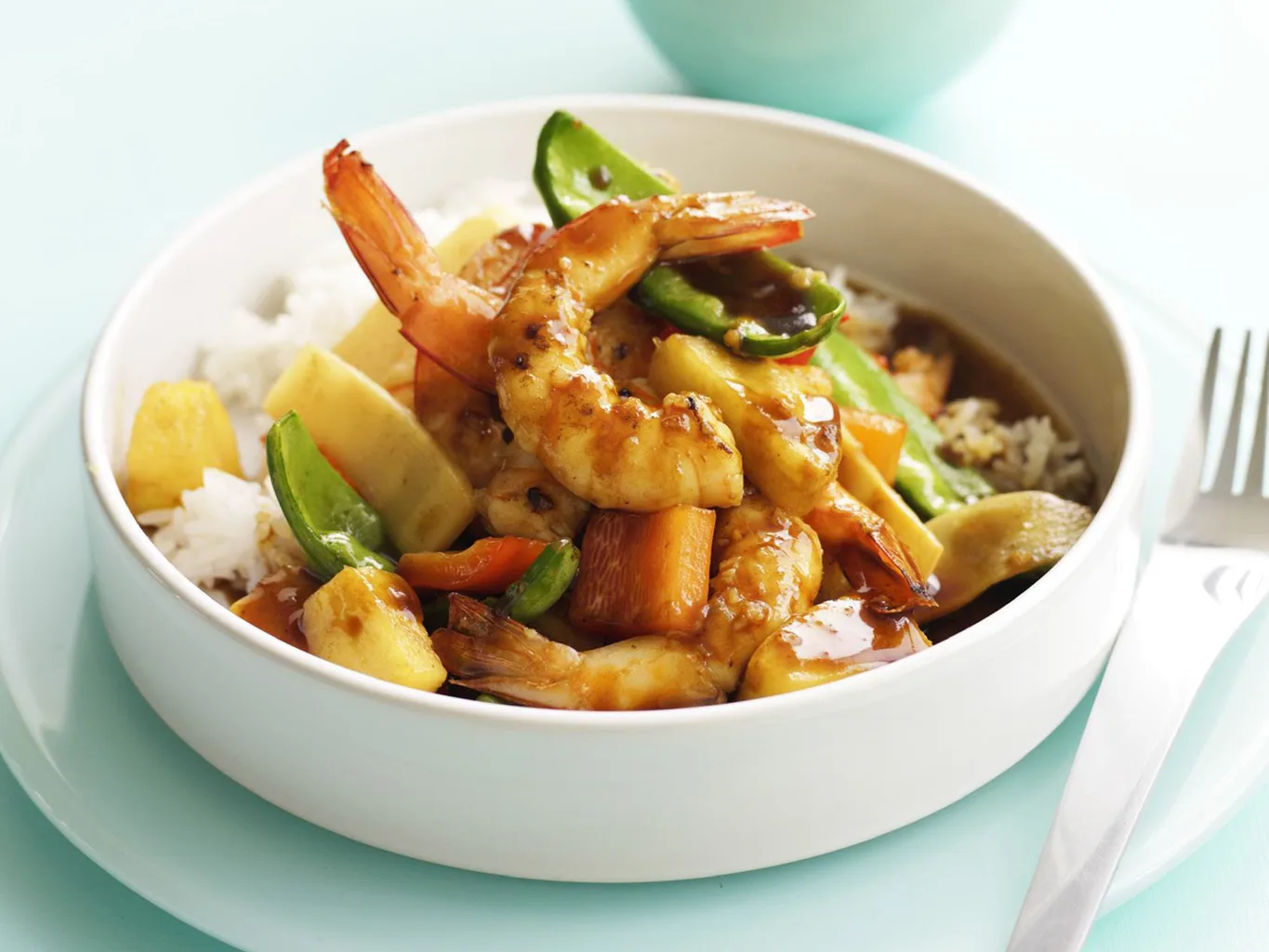 Honey prawns with pineapple | Women's Weekly Food
