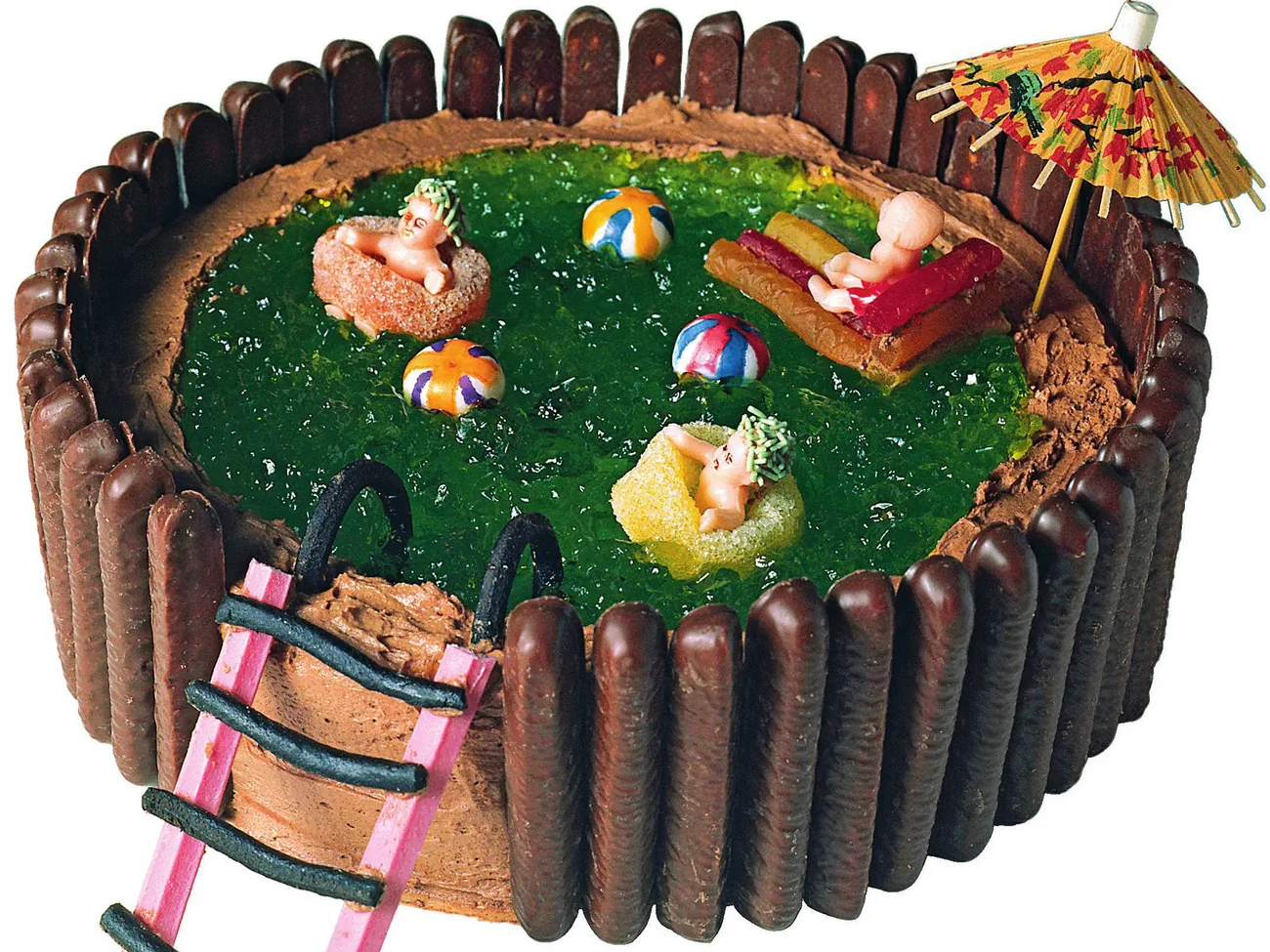 Swimming pool birthday cake | Women's Weekly Food